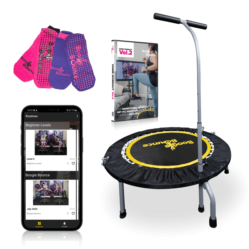 Mini Trampoline Rebounders - Boogie Bounce