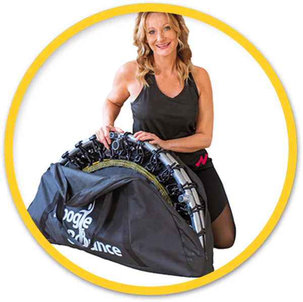 Boogie Bounce Rebounder | The Elite Mini Trampoline Bundle